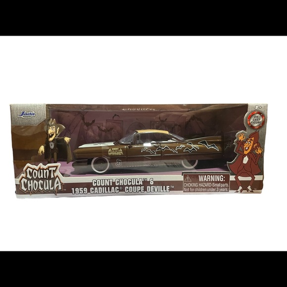 Jada | Other | Jada Count Chocula 959 Cadillac Coupe Deville 124 Scale Diecast Car Figure | Poshmark